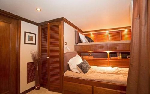 Silent Wings Workboat Bunk Cabin