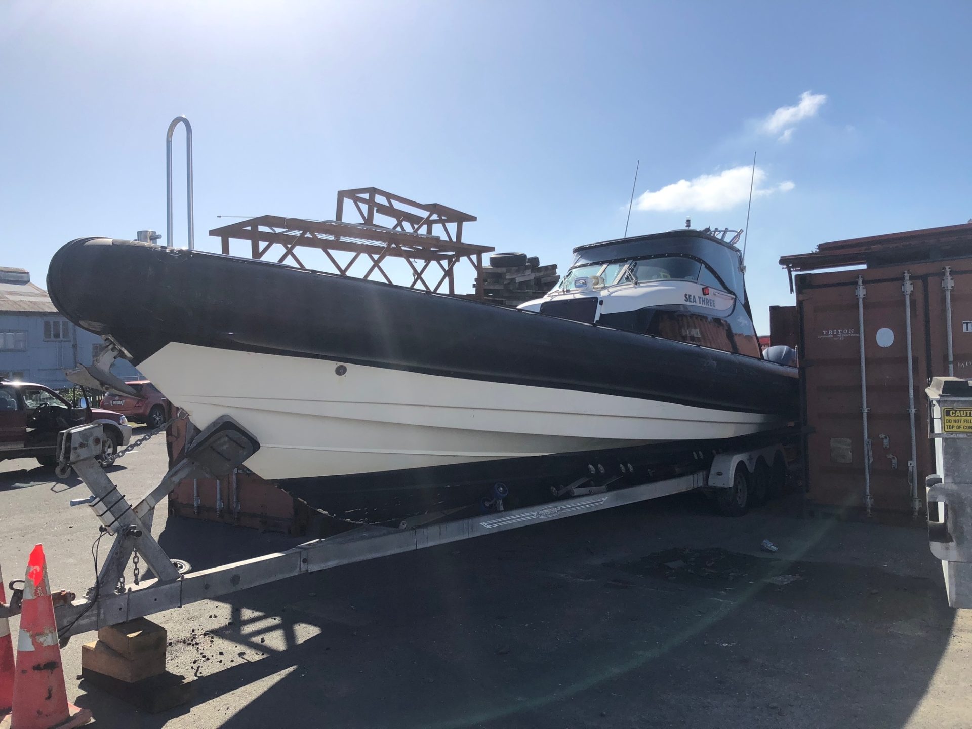 Pacific7 12M Protector RHIB Workboat